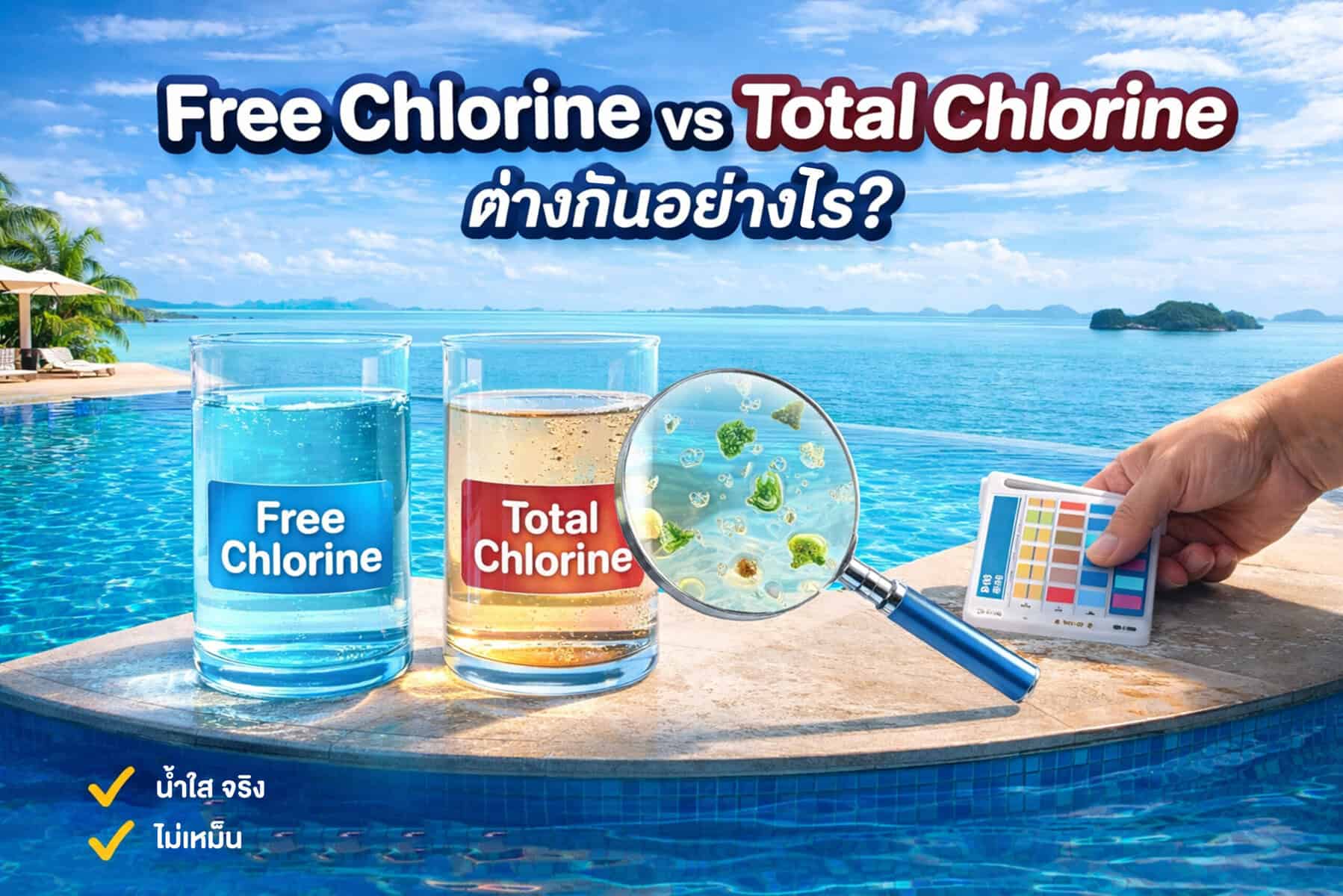 Free Chlorine vs Total Chlorine ต่างกันอย่างไร? (เข้าใจใน 5 นาที น้ำใส ...
